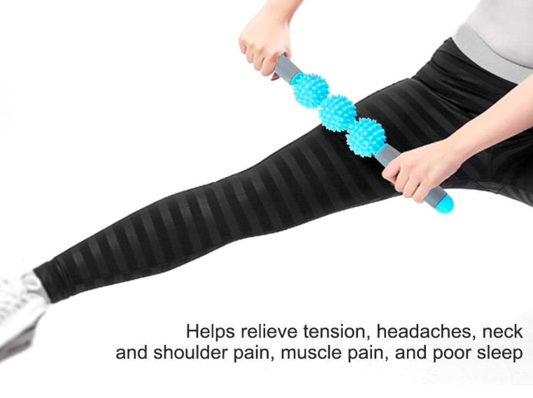 Self Massage Stick | Back Massager Stick & Atom Massage Roller