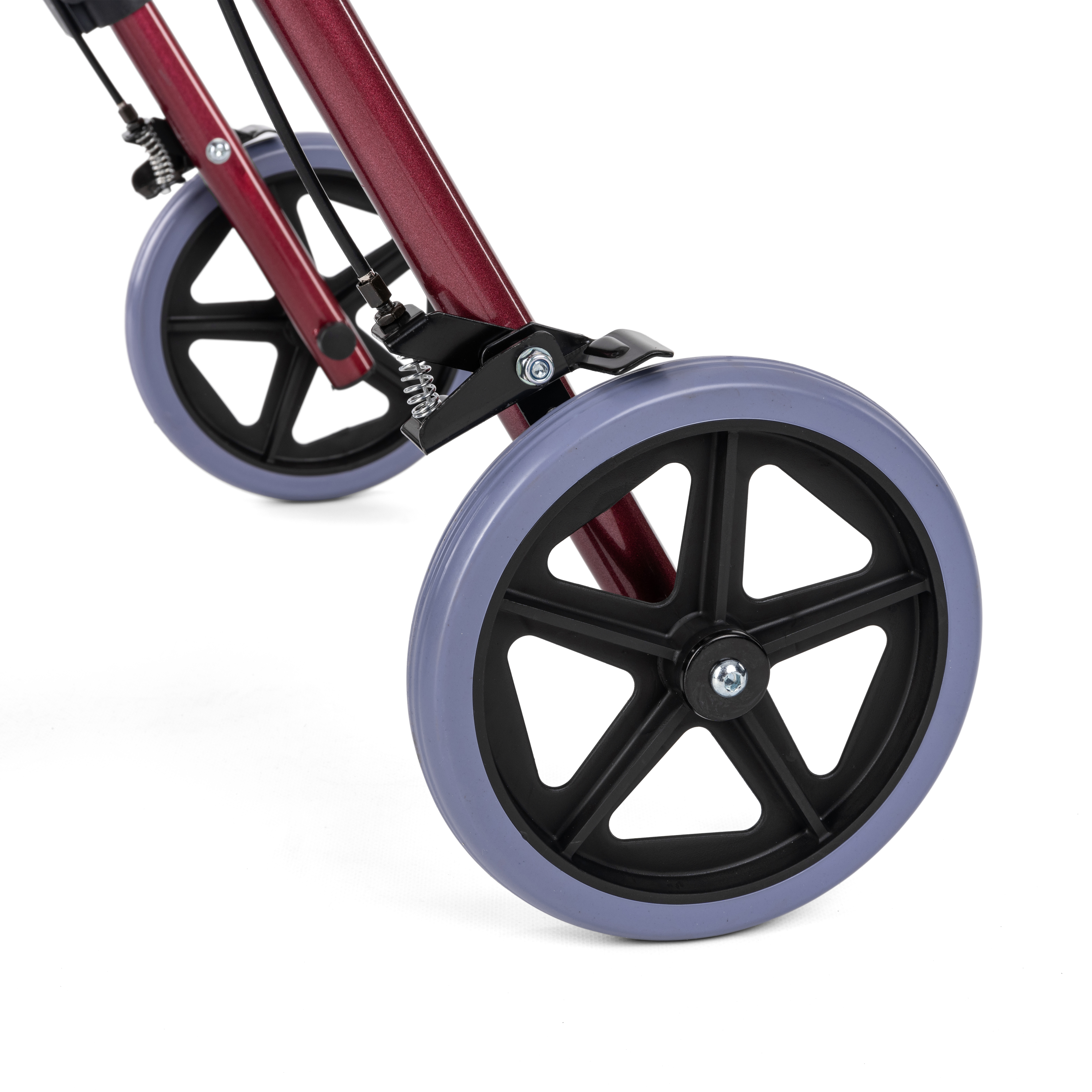 Aluminium 4-Wheeled Rollator With Seat & Basket - Medpoint