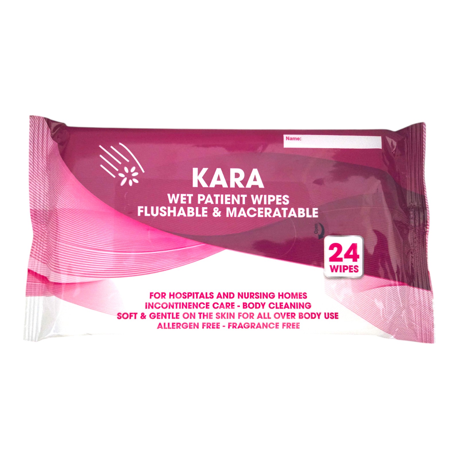 Patient Flushable Wet Wipes - Medpoint