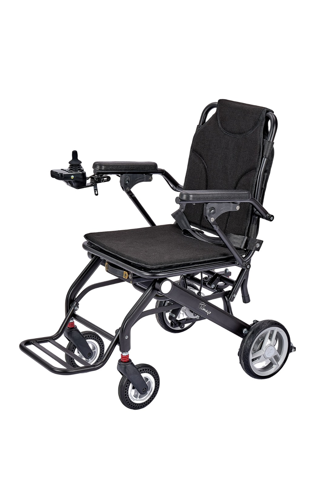 Lightweight Electric Transport Wheelchair Black - Medpoint